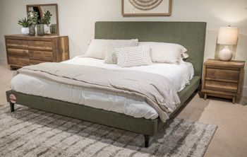 Signature Design by Ashley - PCB3367-81 - Chirason Queen UPH Bed w/Roll ...